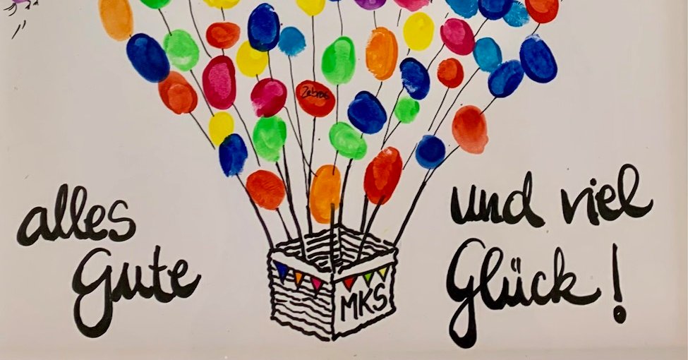 Zum Abschied alles Gute und viel Glück | Maximilian-Kolbe-Grundschule